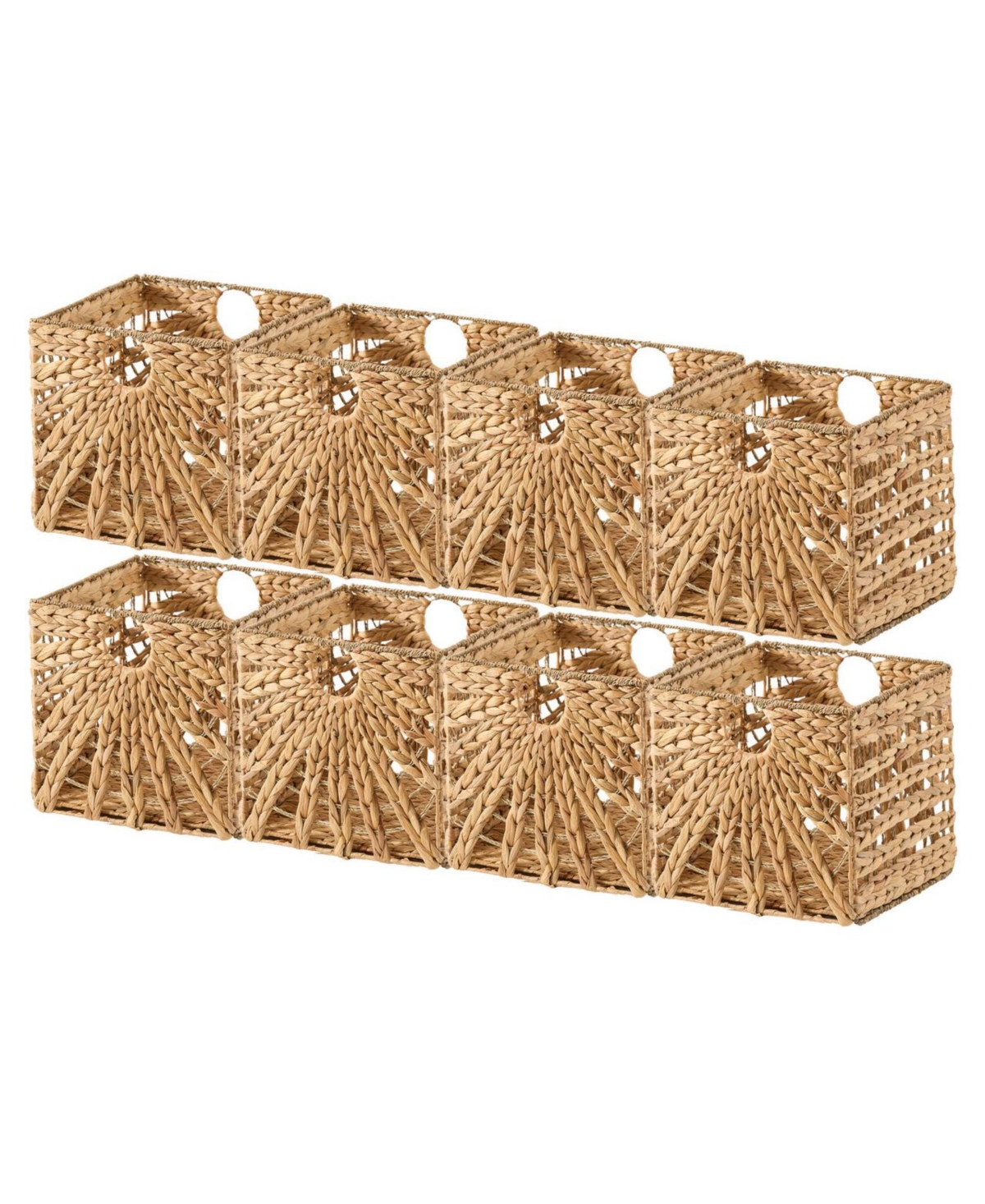 Click here for Ornavo Home 13 x 13 Inches Water Hyacinth Seagrass... prices