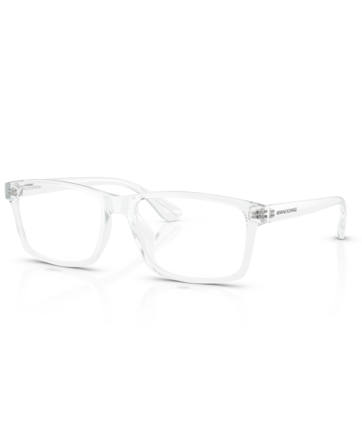 Click here for Armani Exchange Mens Eyeglasses  AX3083U - Shiny C... prices