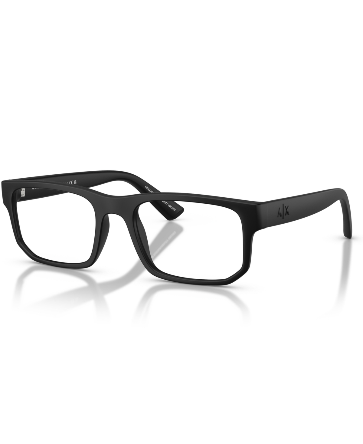 Click here for Armani Exchange Mens Eyeglasses  AX3135 - Matte Bl... prices