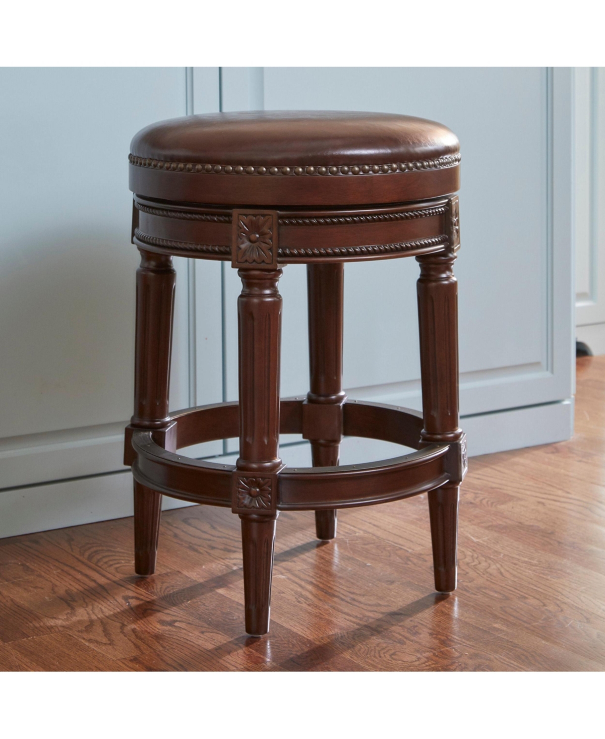 Click here for Clihome 1 Piece 26 Inch Swivel Counter Stool Backl... prices