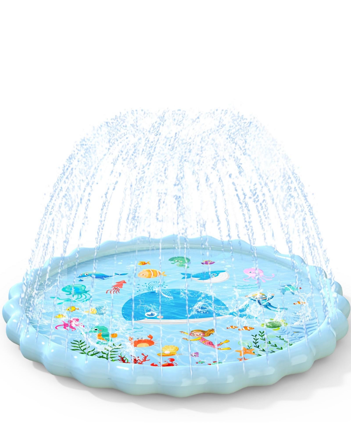 Click here for Aofar 90.5 Splash Pad Sprinkler Play Mat Kids Outd... prices