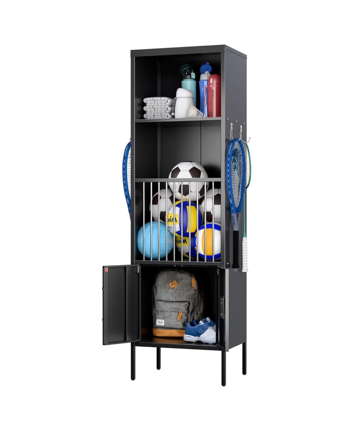Click here for Boyel Living Lockable Metal Sports Equipment Stora... prices