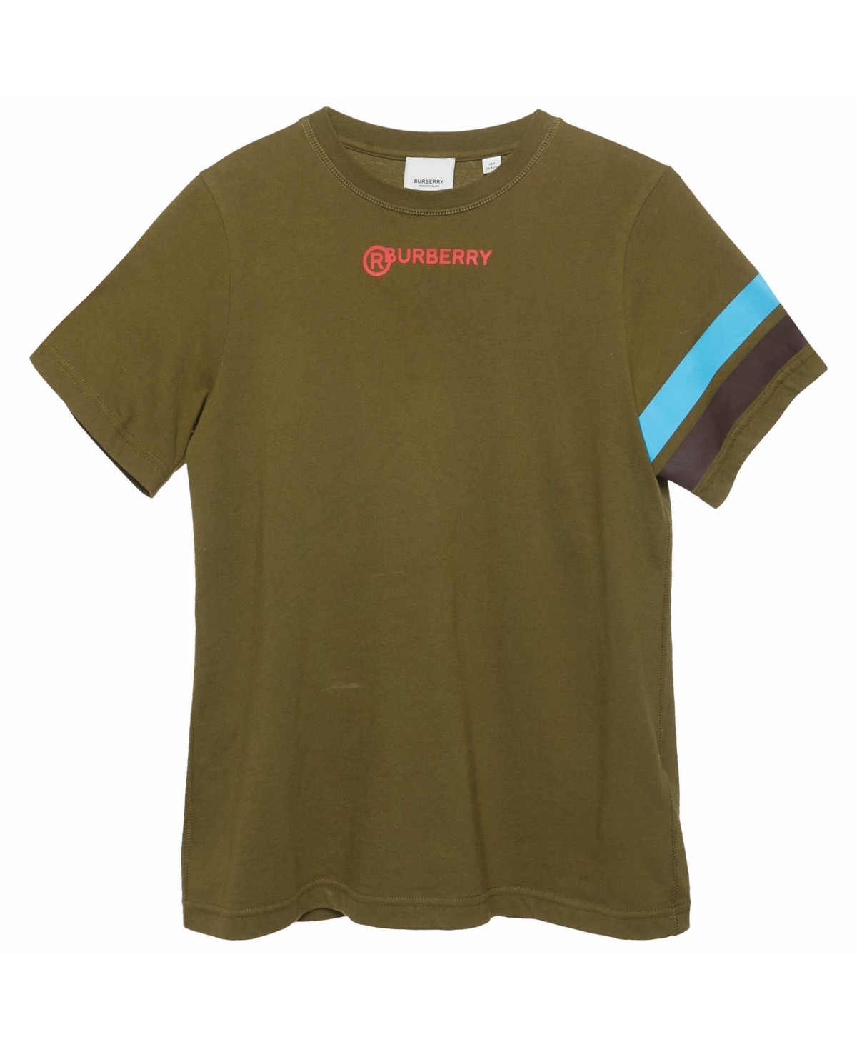 Click here for Pre-Owned Burberry Mens Logo Print Cotton Crew Nec... prices