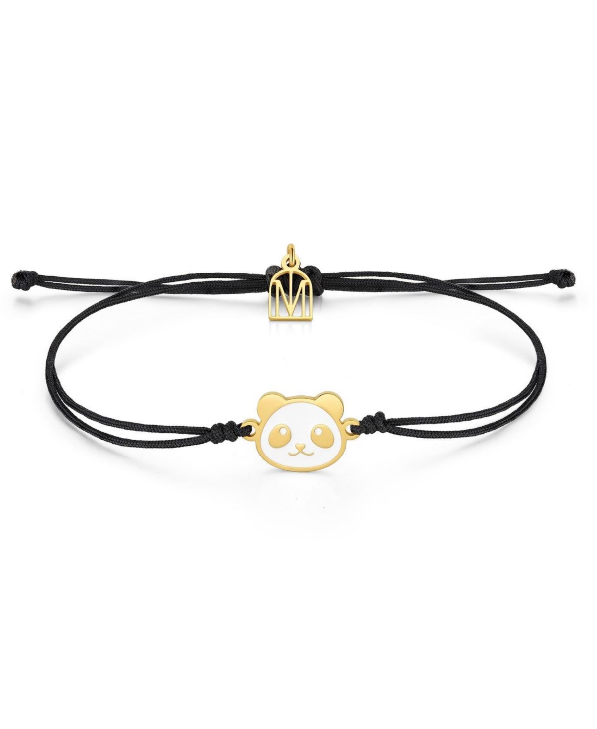 Click here for Mantra Panda Luck and Peace Bracelet - Yellow gold prices