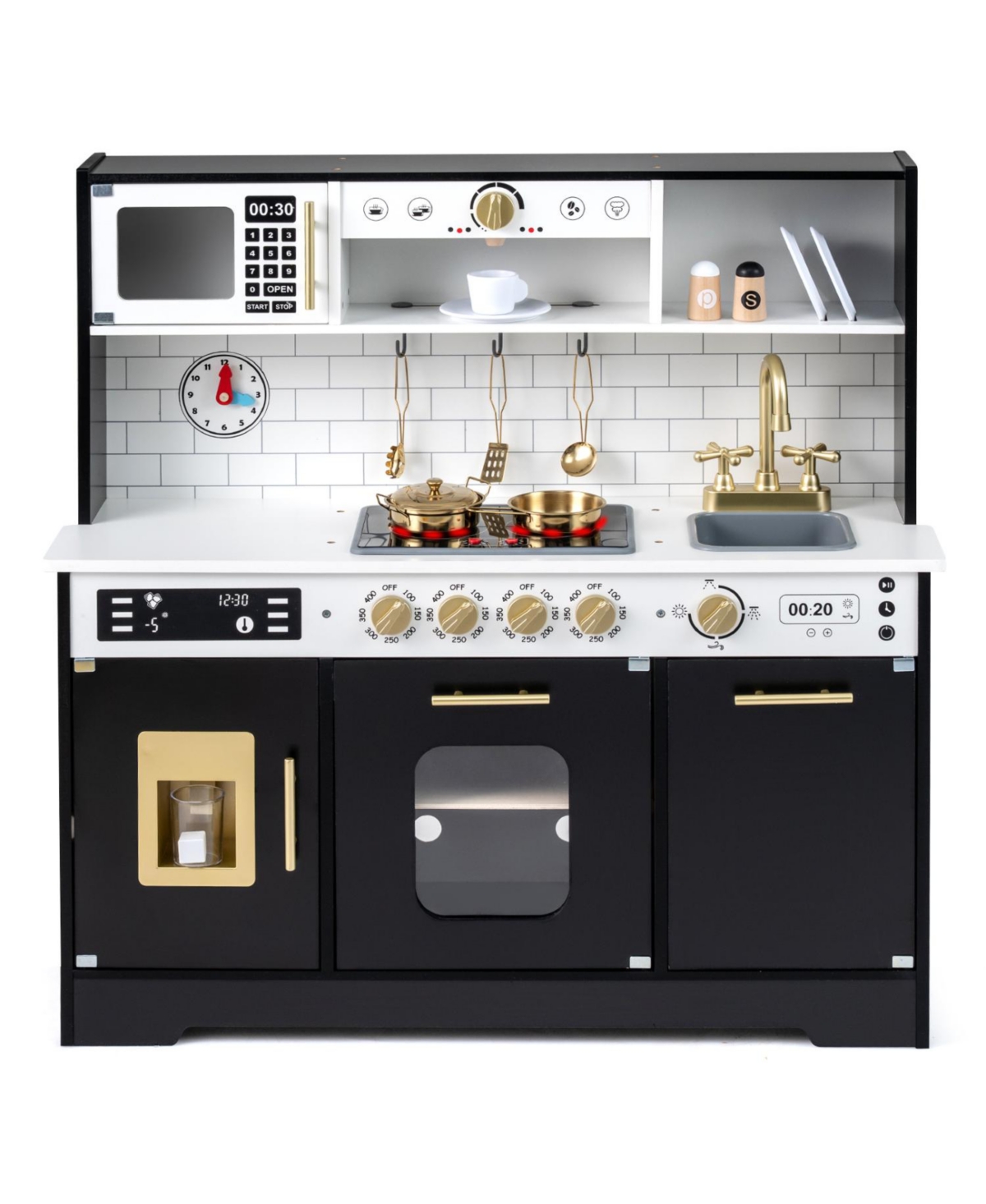 Click here for Slickblue Kids Wooden Kitchen Playset with Realist... prices
