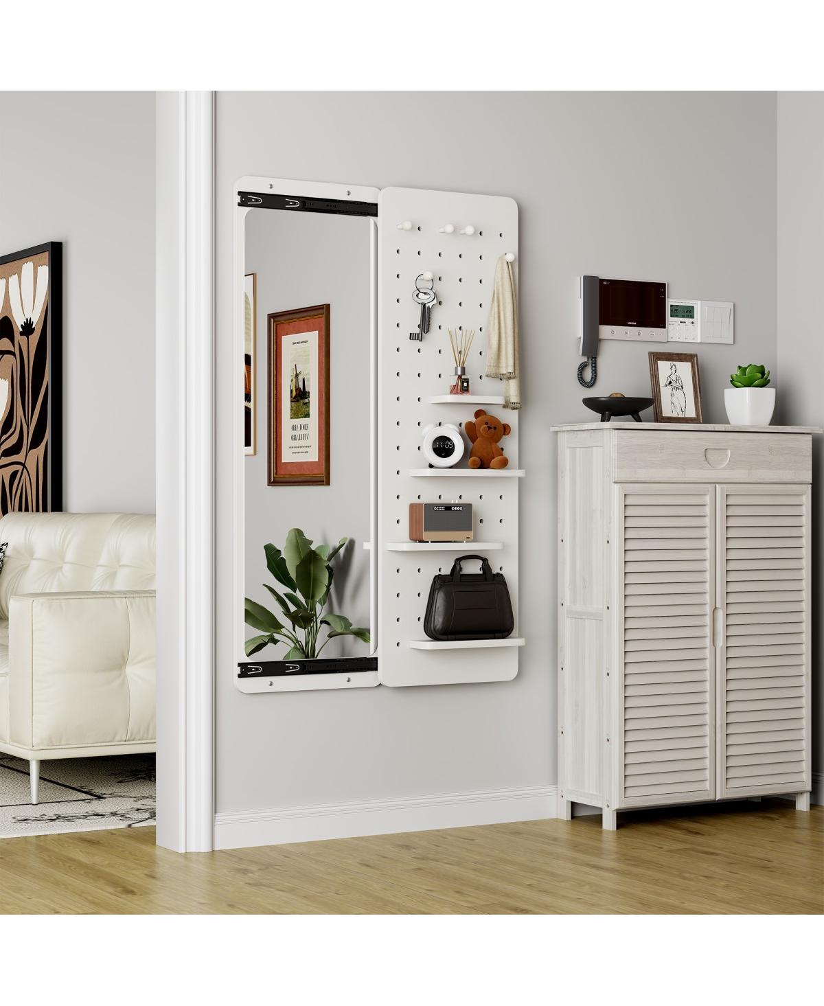 Click here for Laoties Modern Wall Mounted Full Length Mirror wit... prices