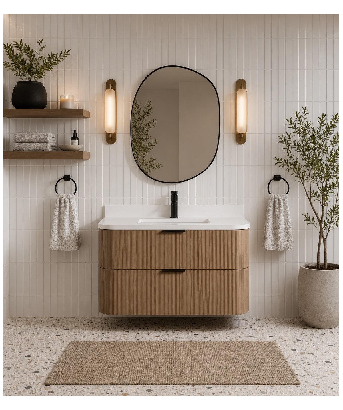 Click here for Ari Bath Chantal 36 Floating Bathroom Vanity - Smo... prices