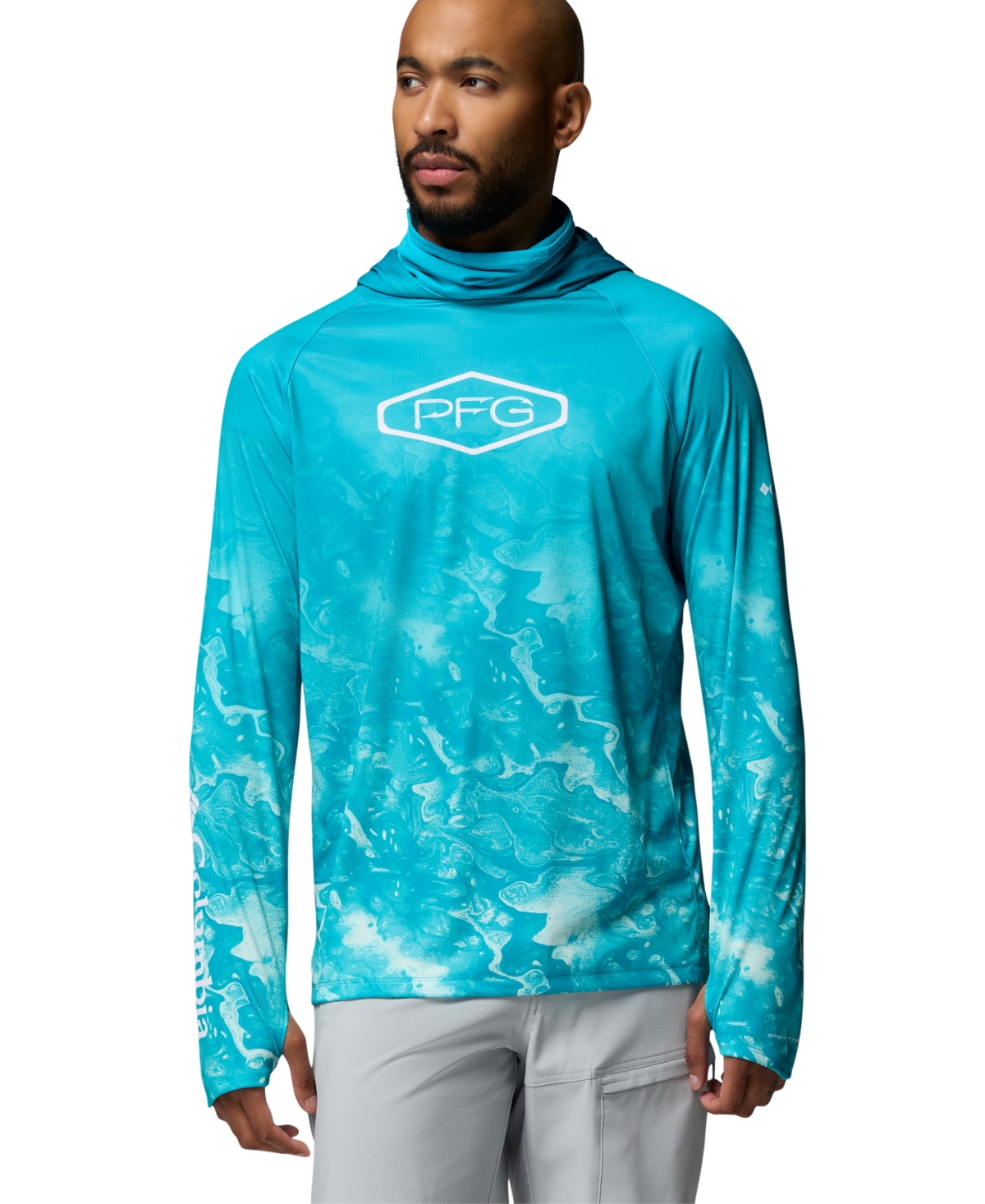 Click here for Columbia Mens Super Terminal Tackle Vent Hooded Sw... prices