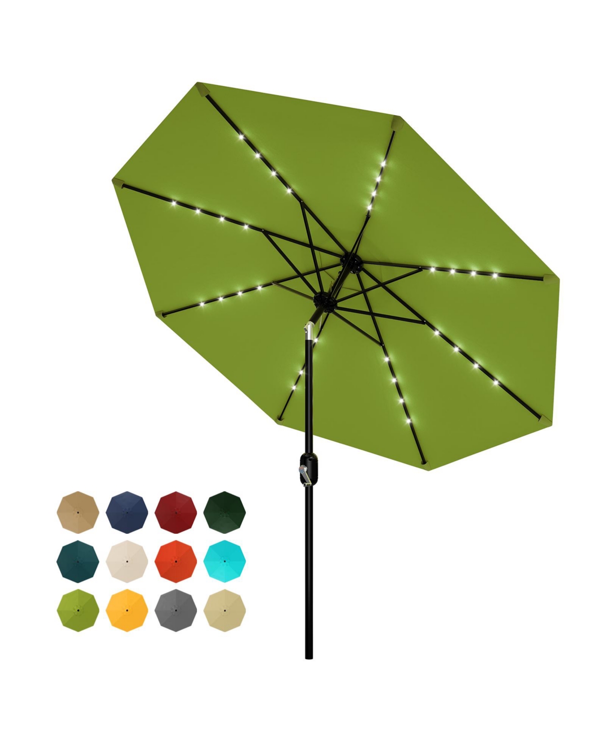 Click here for homfan 9Feet Outdoor Patio Market Umbrella  Tilt A... prices