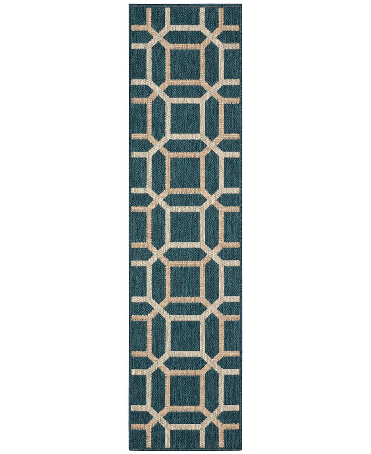 Click here for Oriental Weavers Latitude 806B3 Blue 110 x 76 Runn... prices