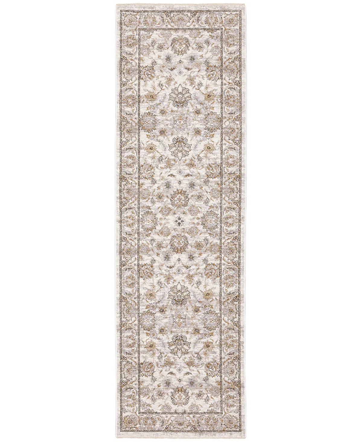 Click here for Oriental Weavers Maharaja 70E Ivory and Gray 23 x... prices