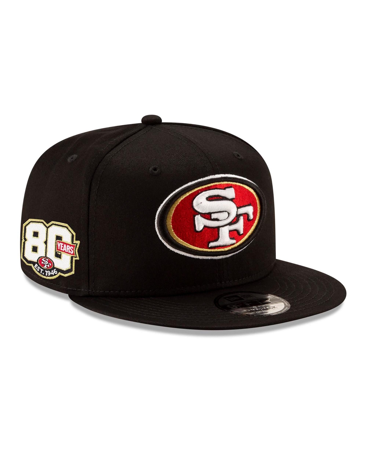 Click here for New Era Mens Black San Francisco 49ers 80th Annive... prices