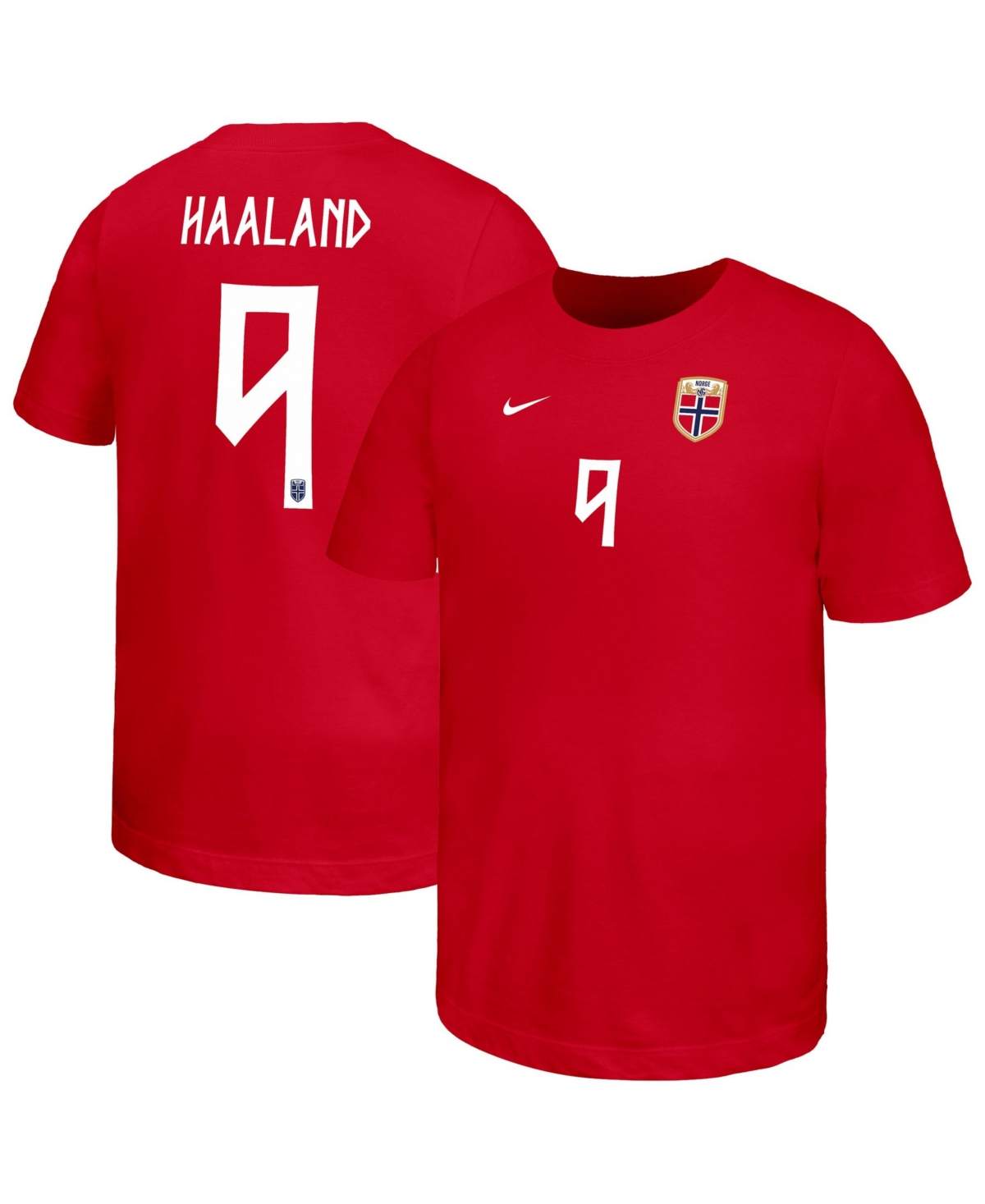 Click here for Nike Big Boys and Girls Erling Haaland Red Norway... prices