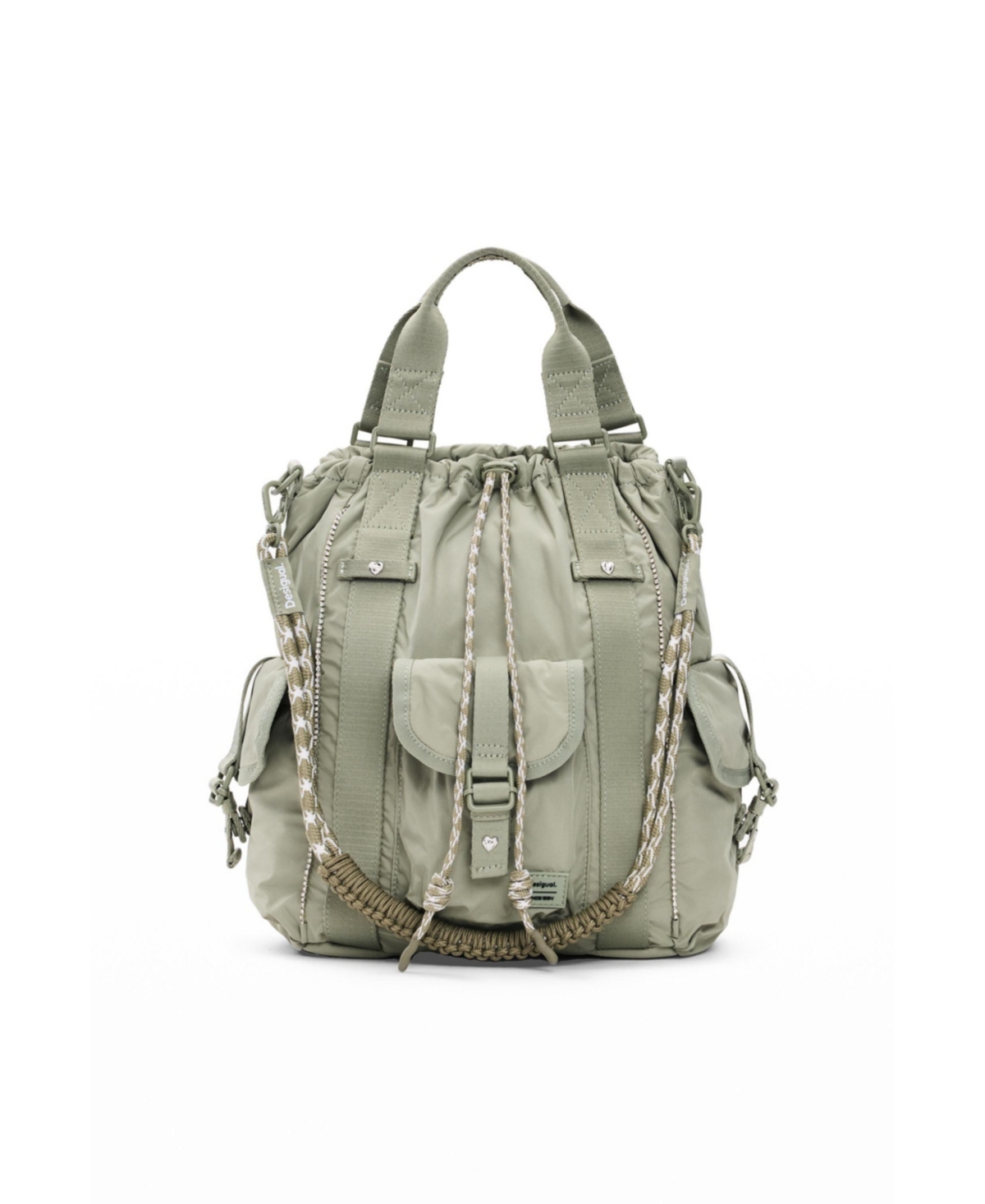 Click here for Desigual Womens Medium Multi-position Backpack - K... prices