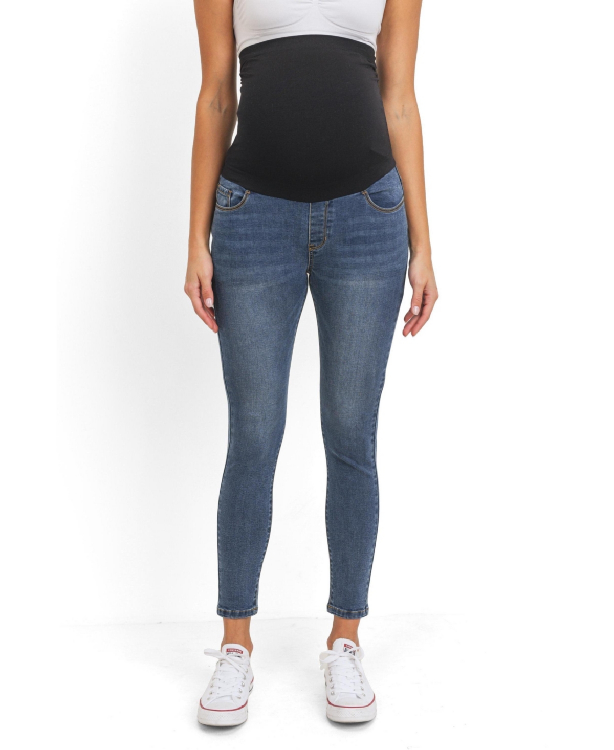 Click here for Hello Miz Womens Maternity Over the Belly Skinny J... prices