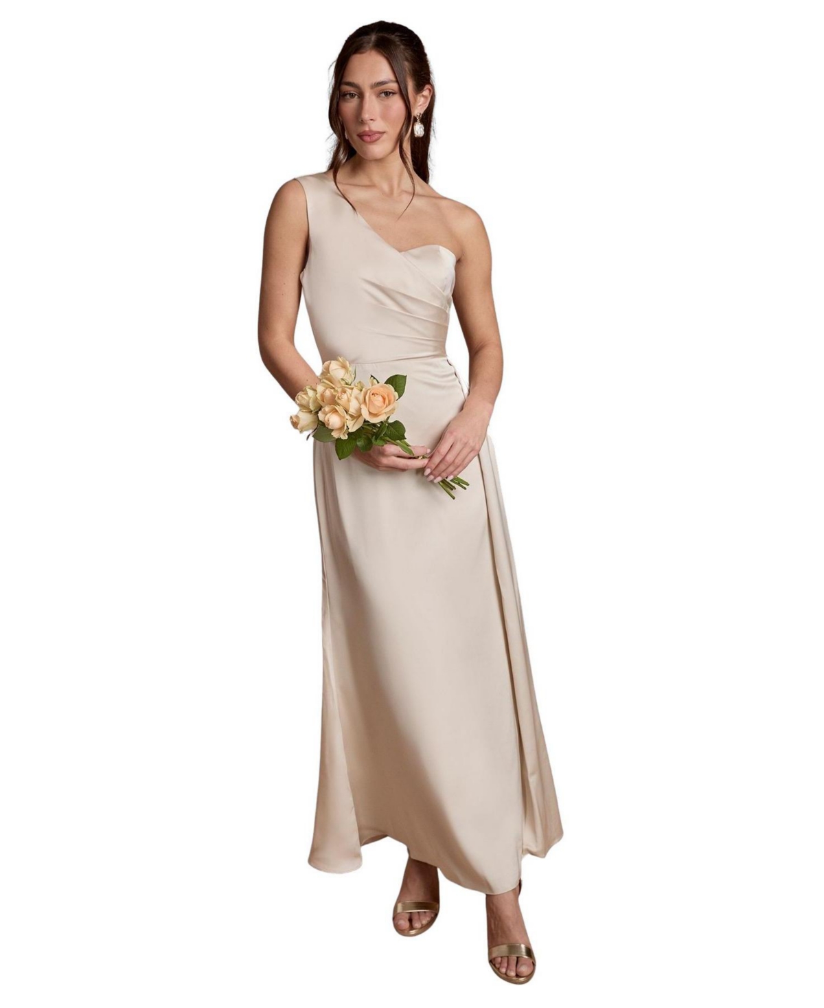 Click here for Coast Womens Asymmetric One-Shoulder Maxi Dress -... prices