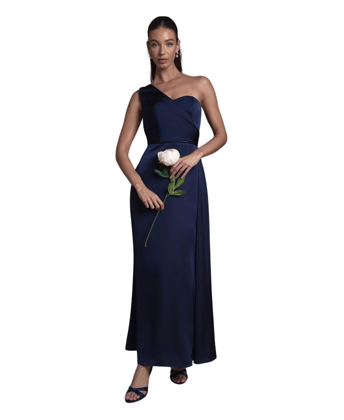 Click here for Coast Womens Asymmetric One-Shoulder Maxi Dress -... prices