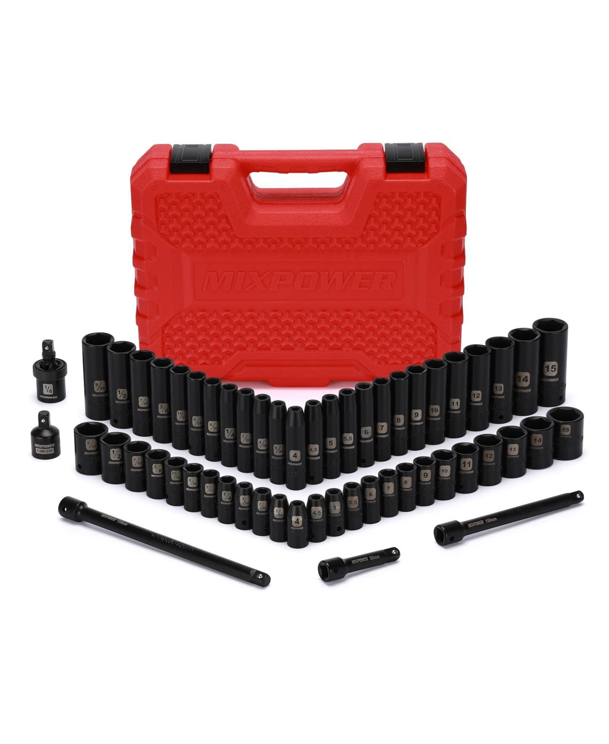 Click here for Xdovet Impact Socket Set 1/4inch Drive 50pieces Sa... prices