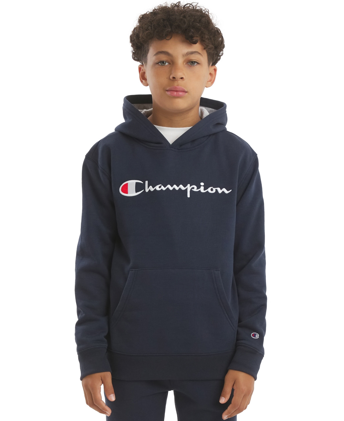 Click here for Champion Boys 8-20 Signature Logo Pullover Hoodie... prices
