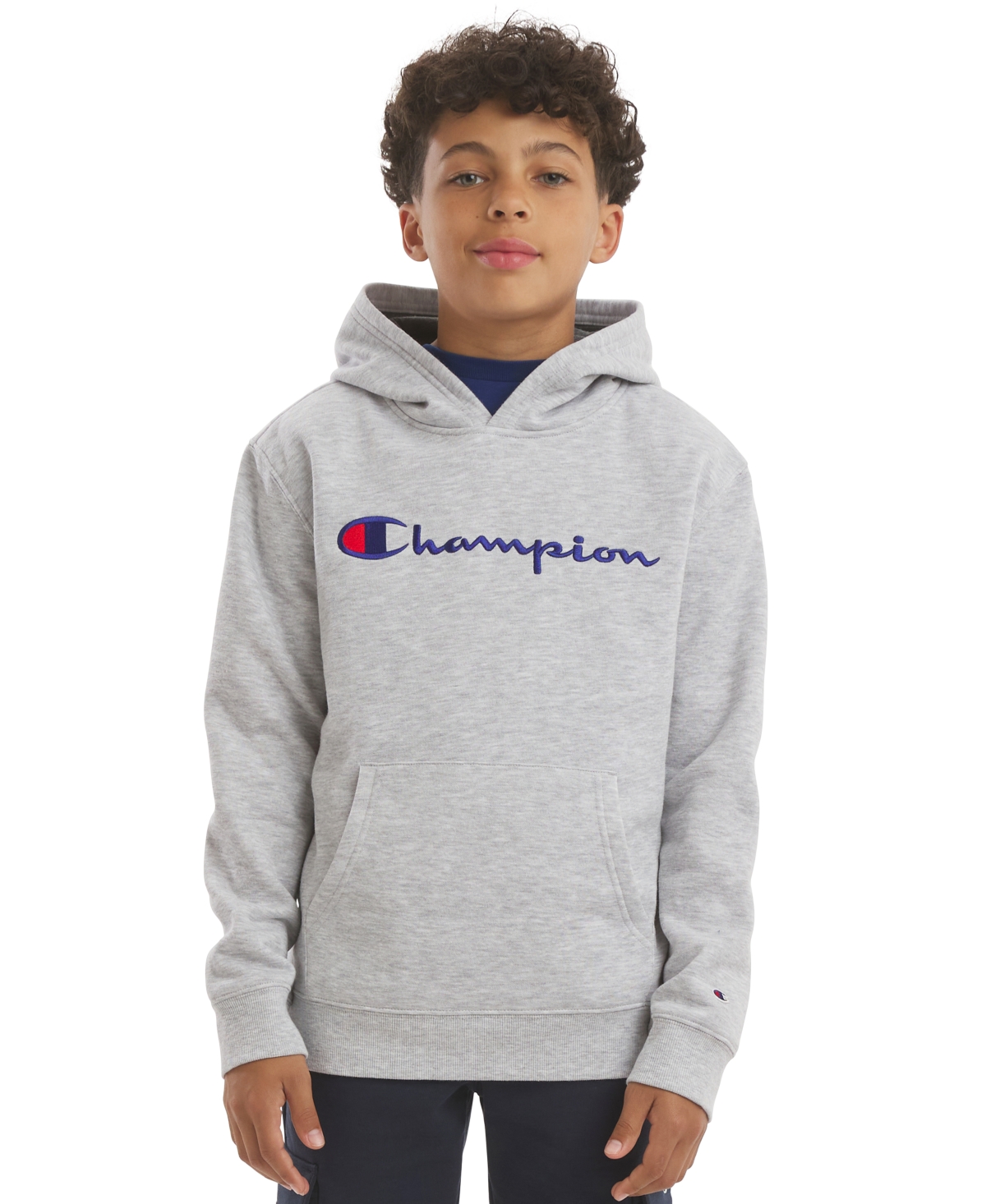 Click here for Champion Boys 8-20 Signature Logo Pullover Hoodie... prices