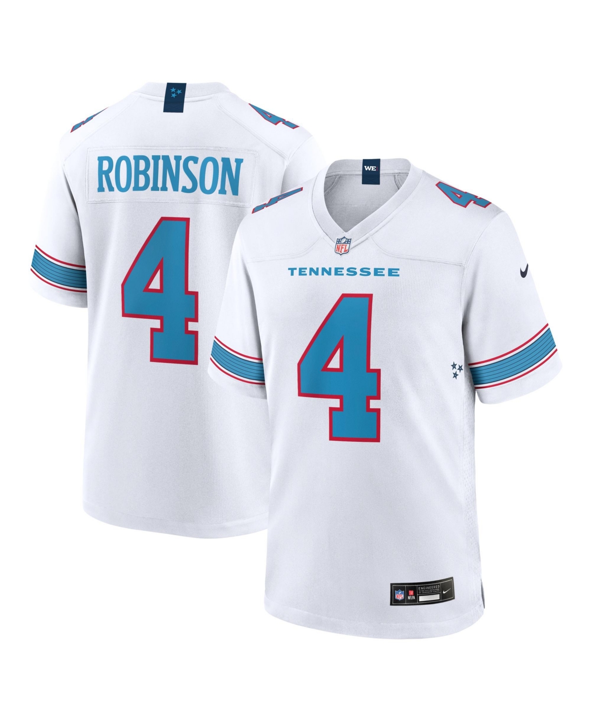 Click here for Nike Mens WanDale Robinson White Tennessee Titans... prices