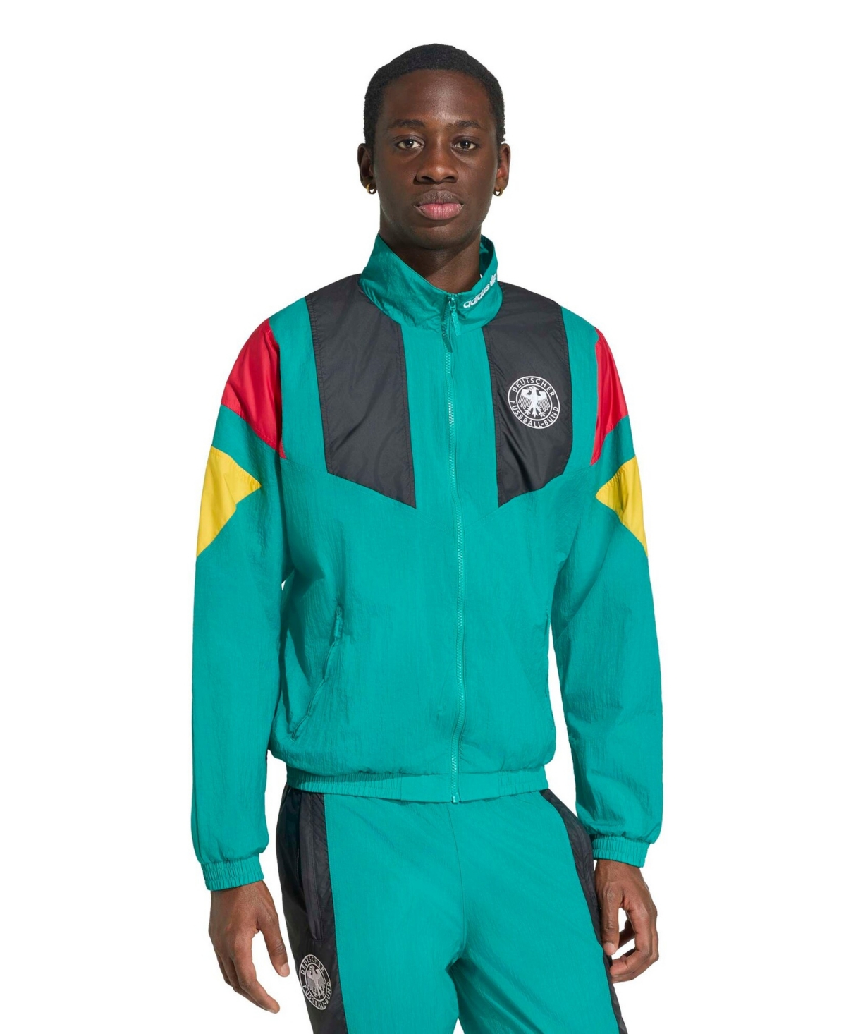 Click here for Adidas Mens Green Germany National Team Eqt Full-Z... prices