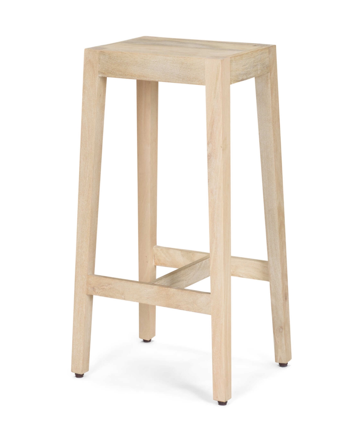 Click here for Mercana Colony 25 Wood Square Stool - Brown prices