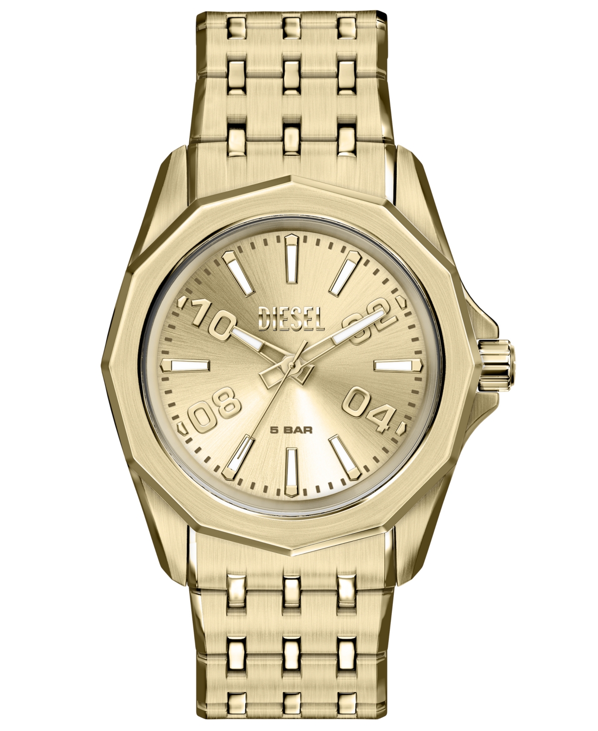 Click here for Diesel Mens Stinger Quartz Gold Stainless Steel Wa... prices