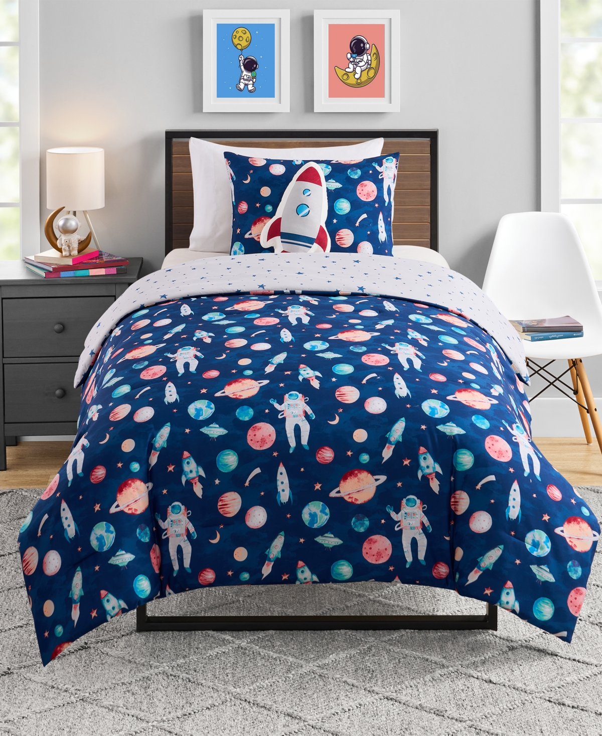 Click here for Olivia & Finn Kids Patterned 3-Piece Comforter Set... prices