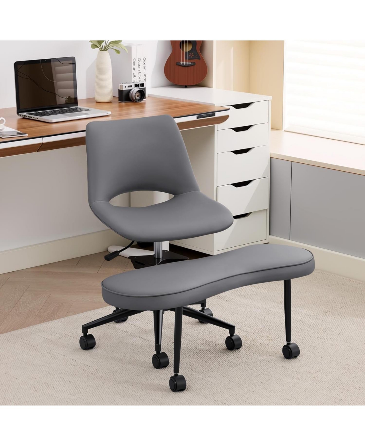 Click here for gaomon Ergonomic Cross-Legged Lounge Chair  Wide M... prices