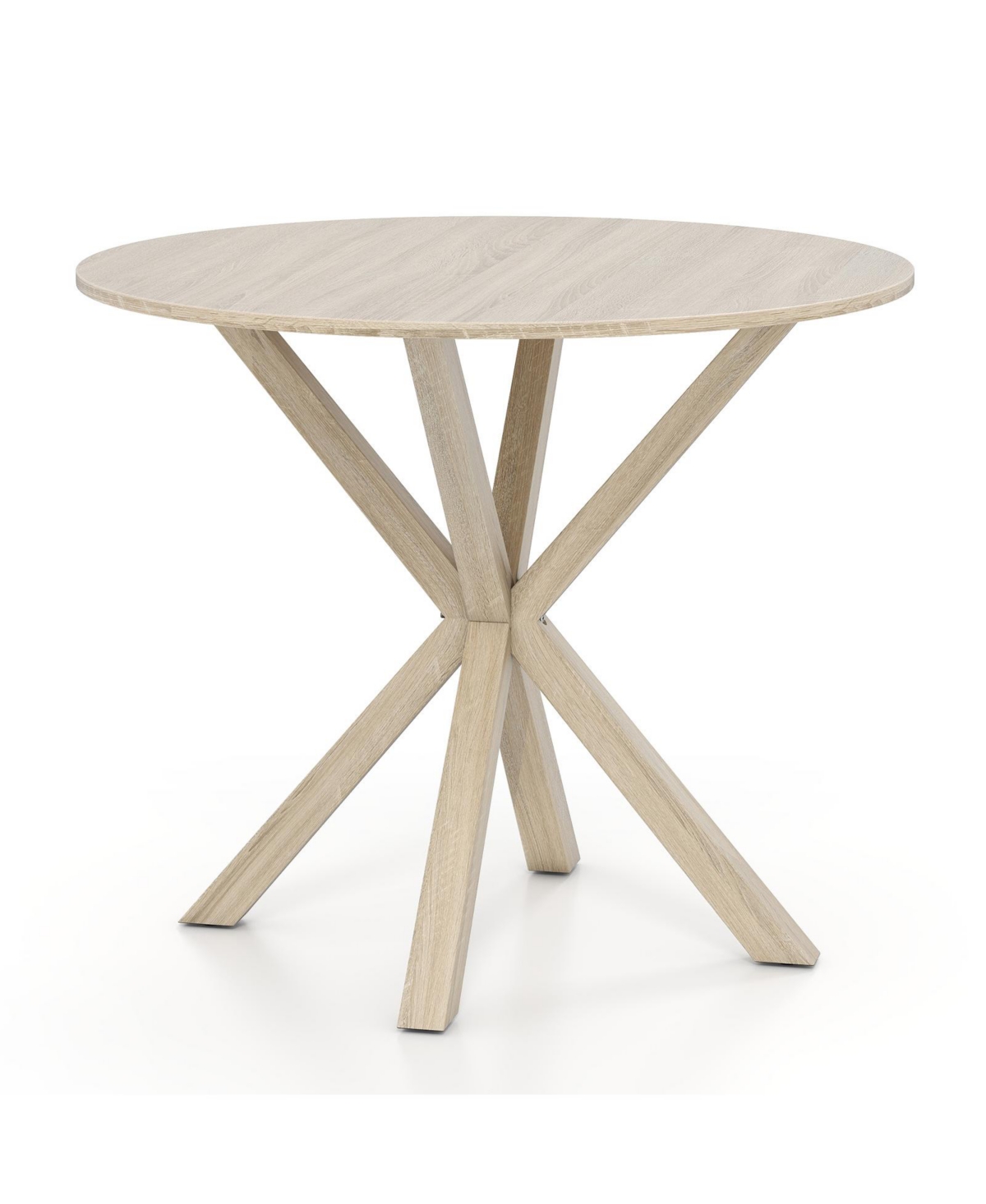 Click here for Slickblue Modern 36 Inch Wood Dining Table with Pe... prices