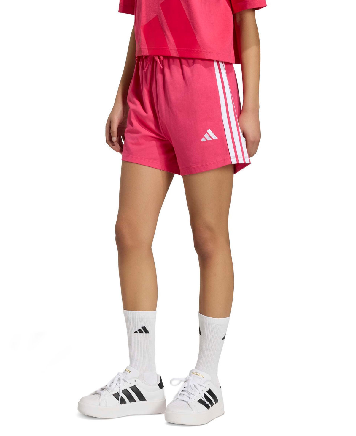Click here for adidas Womens Essential Drawstring Pull-On Shorts... prices