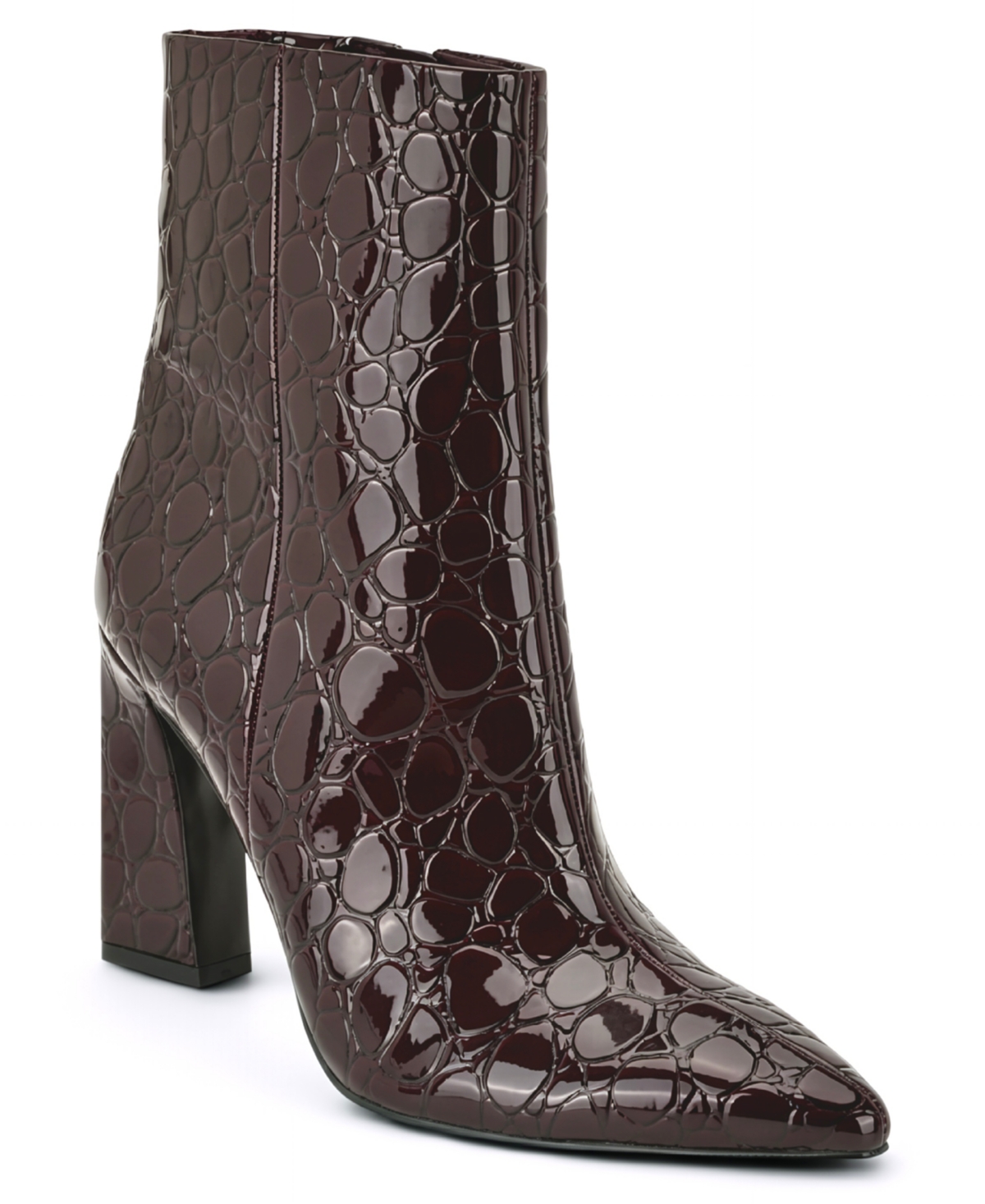 Click here for Nine West Womens Todaye Sculpted Block Heel Bootie... prices