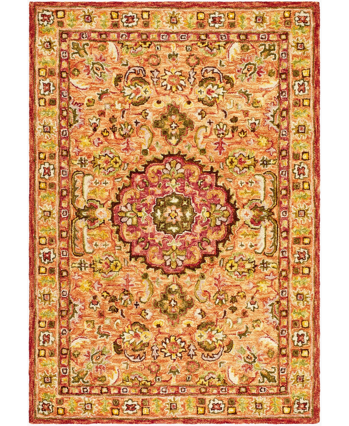 Click here for Livabliss Fairfax 851495 2 x 3 Area Rug - Red prices