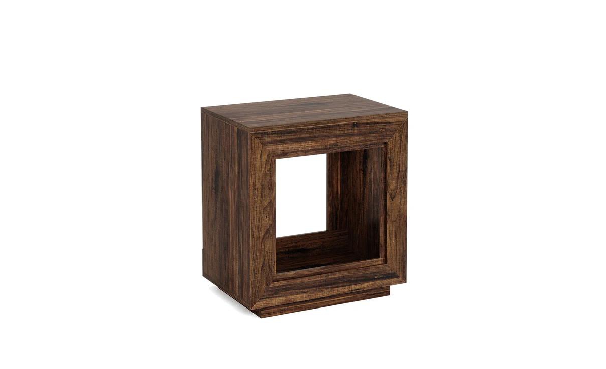 Click here for Slickblue 2-Tier Wooden End Table with Storage She... prices