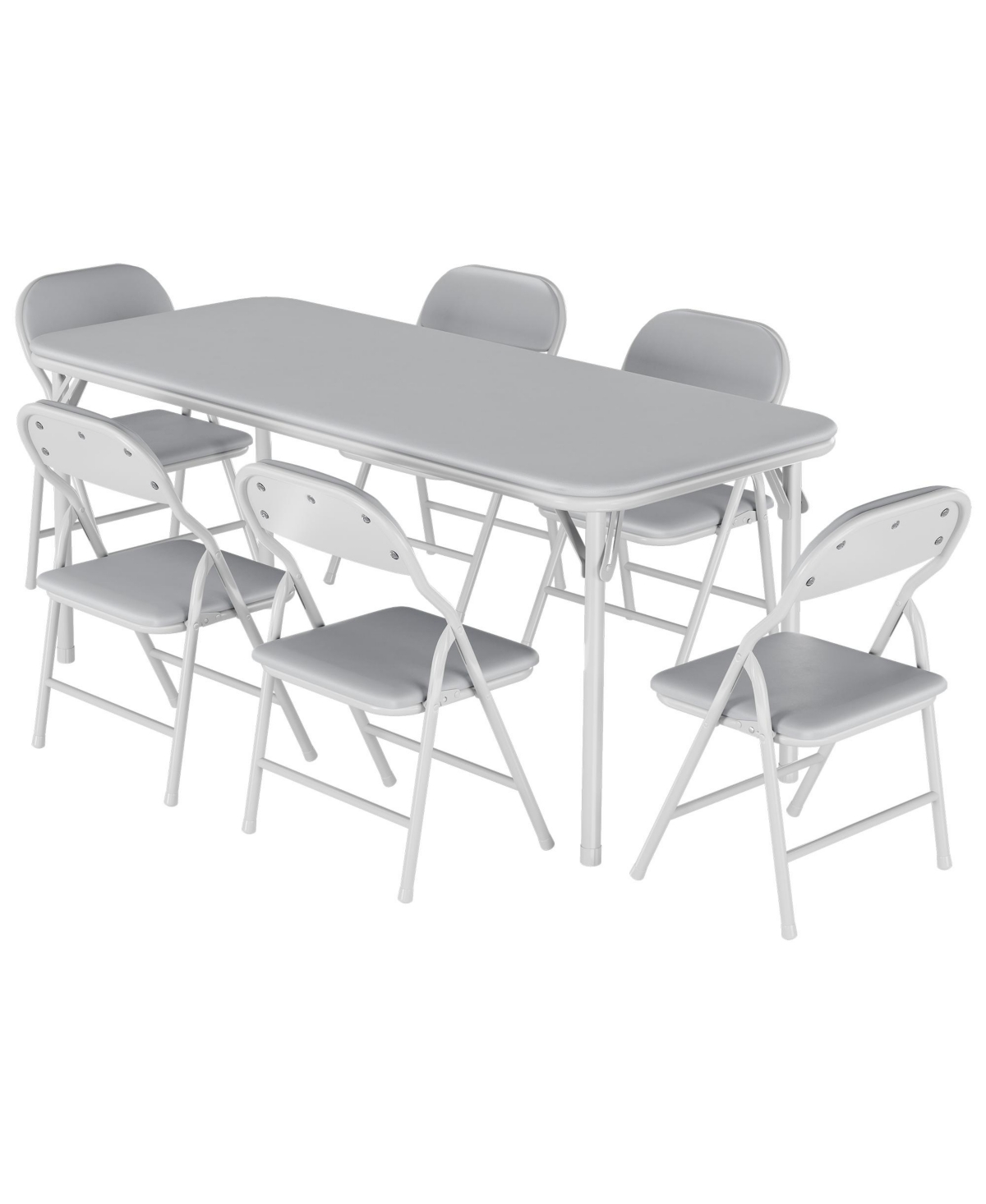 Click here for homfan 7 Piece Folding Kids Table and Chairs Set... prices