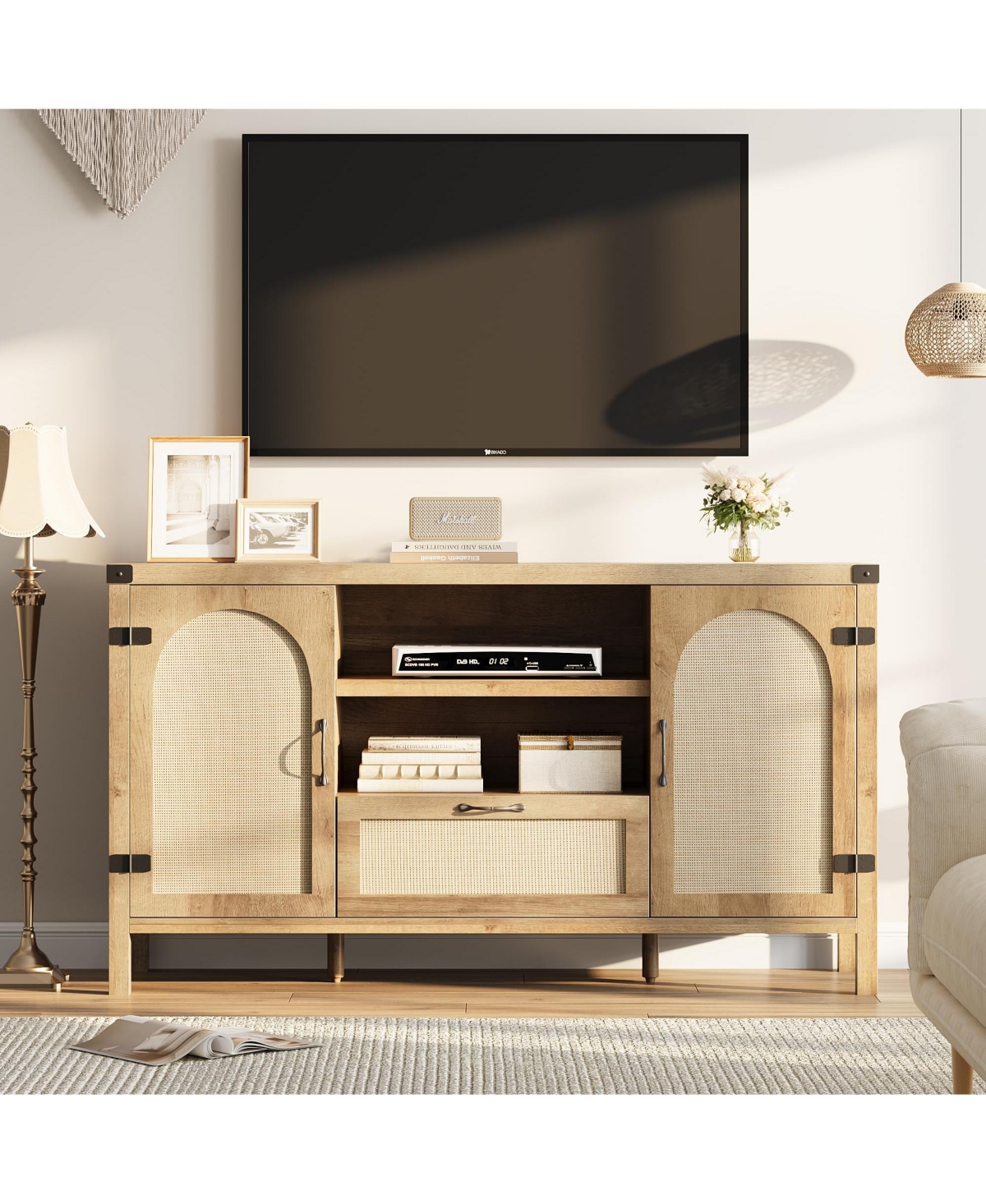 Click here for gaomon Rattan Sideboard Buffet Cabinet with Storag... prices