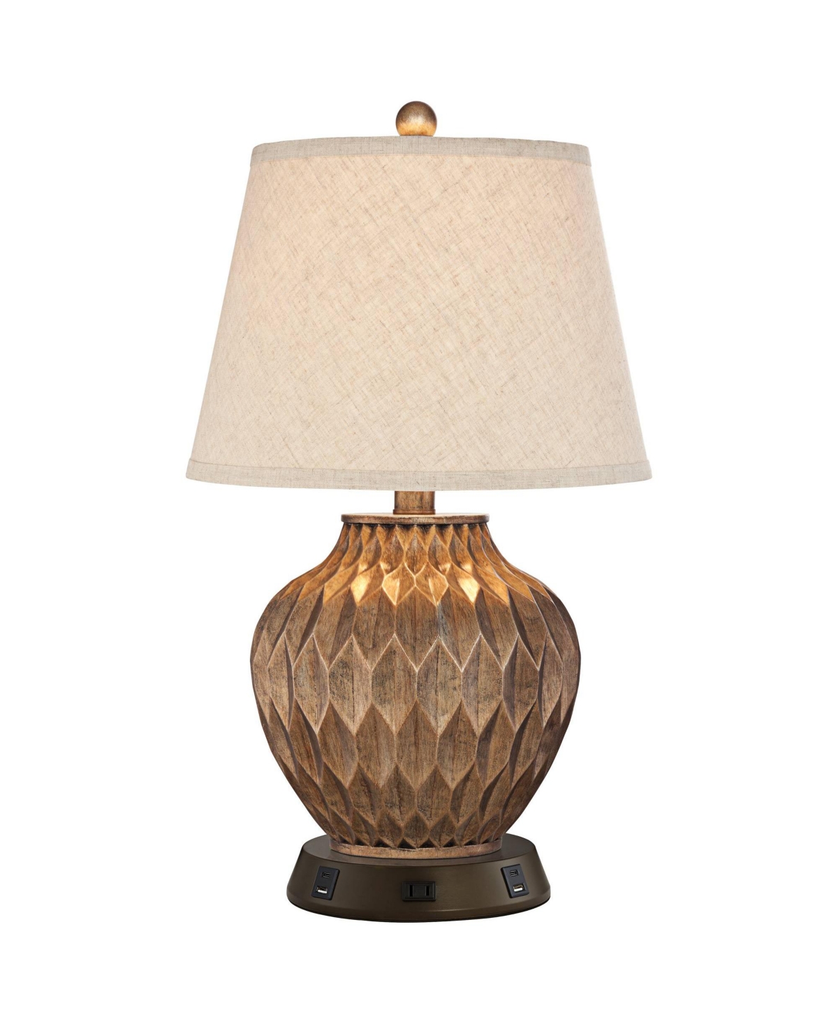 Click here for 360 Lighting Accent Table Lamp with Usb and Ac Pow... prices