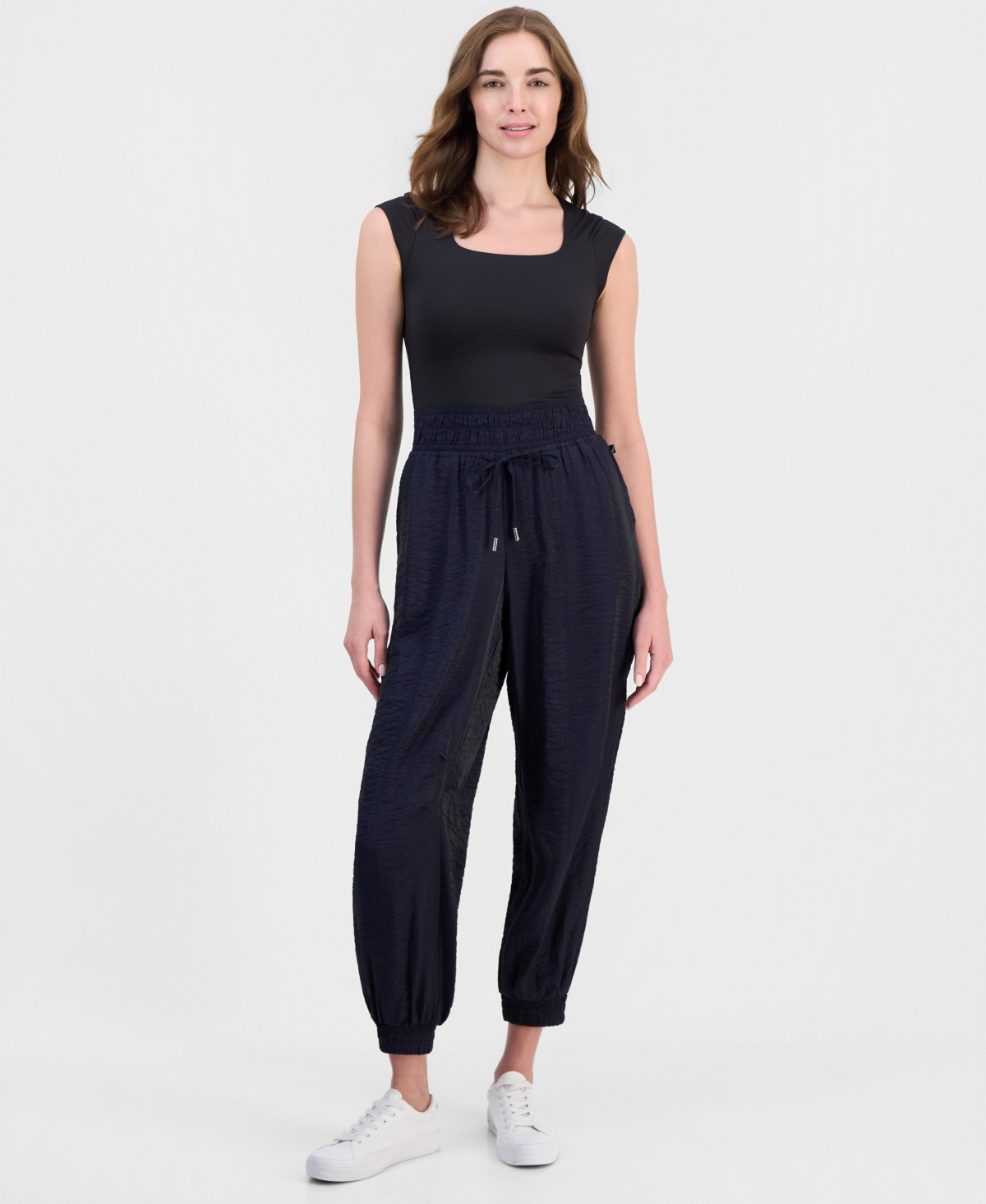Click here for Nautica Womens Wave Jogger Pants - Blue prices