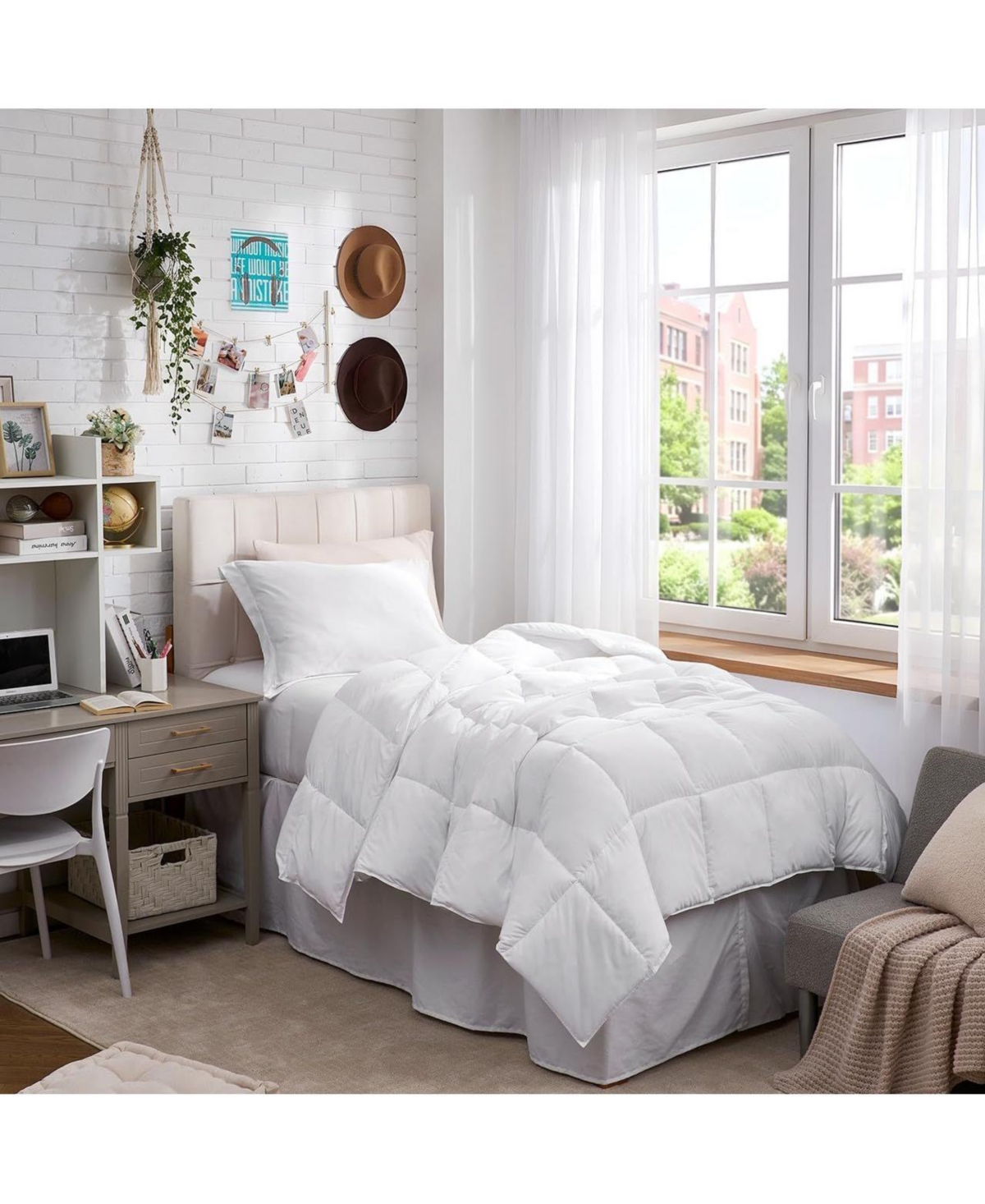 Click here for Coma Inducer Dupe of Down - Comforter Set - White prices