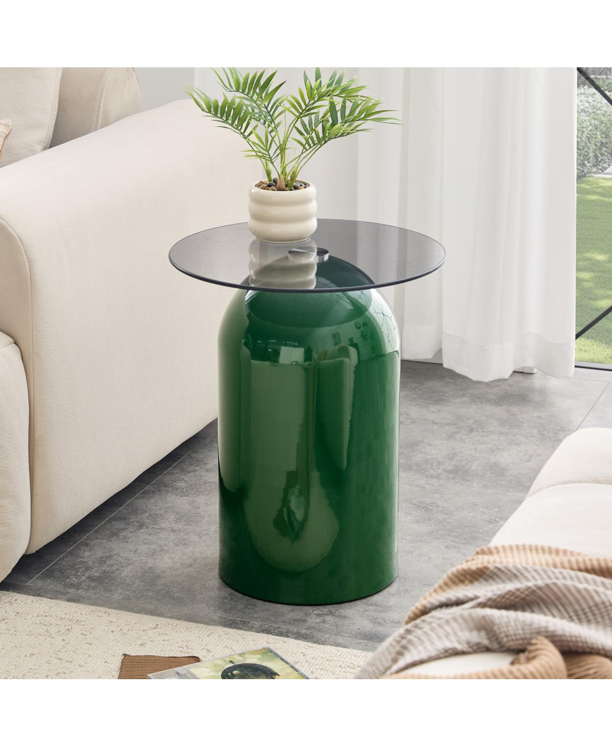 Click here for Streamdale Furniture Modern Round Tempered Glass C... prices