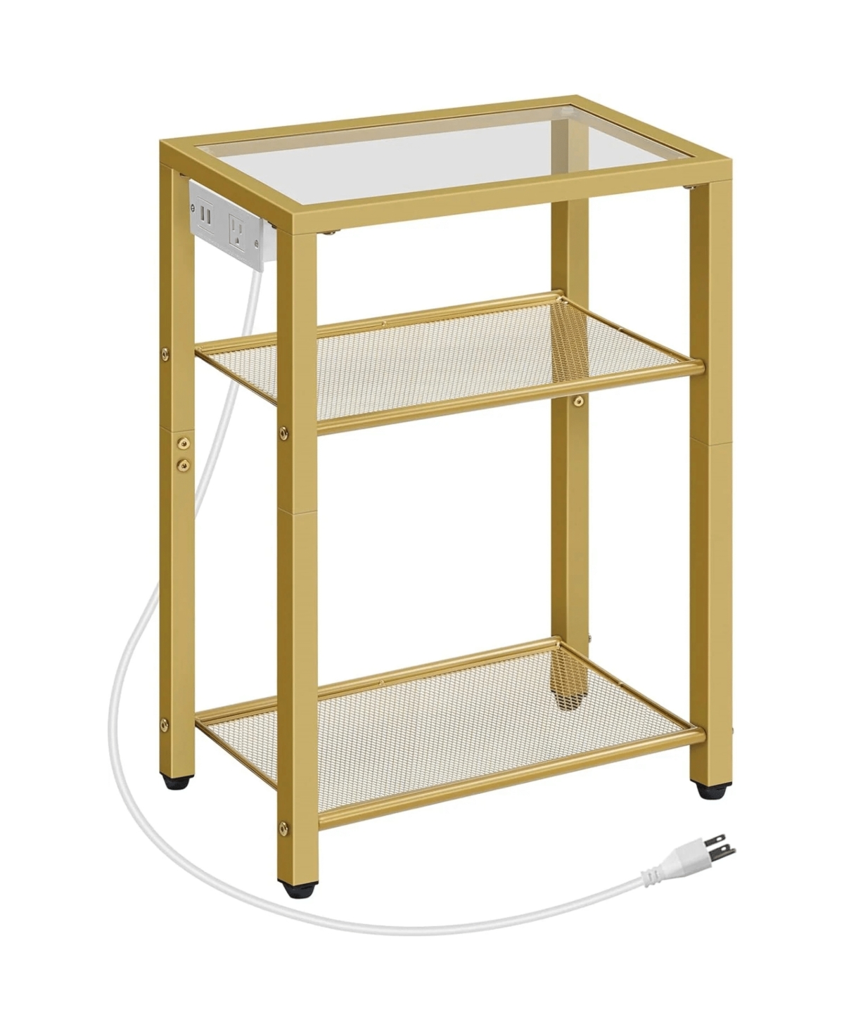 Click here for Slickblue End Table with Charging Station  3-Tier... prices