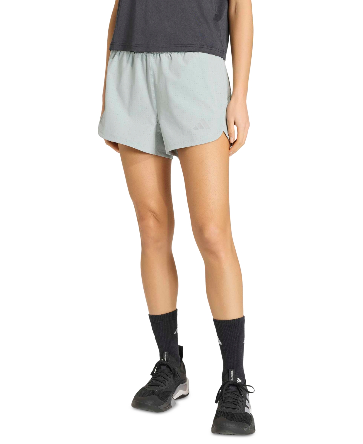 Click here for adidas Womens Tech Pacer Workout Woven Training Sh... prices