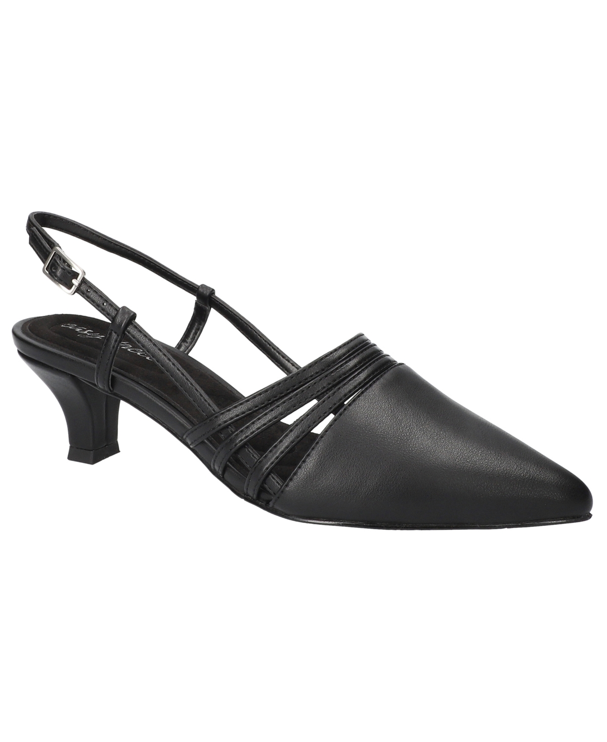 Click here for Easy Street Womens Aura Slingback Pumps - Black prices