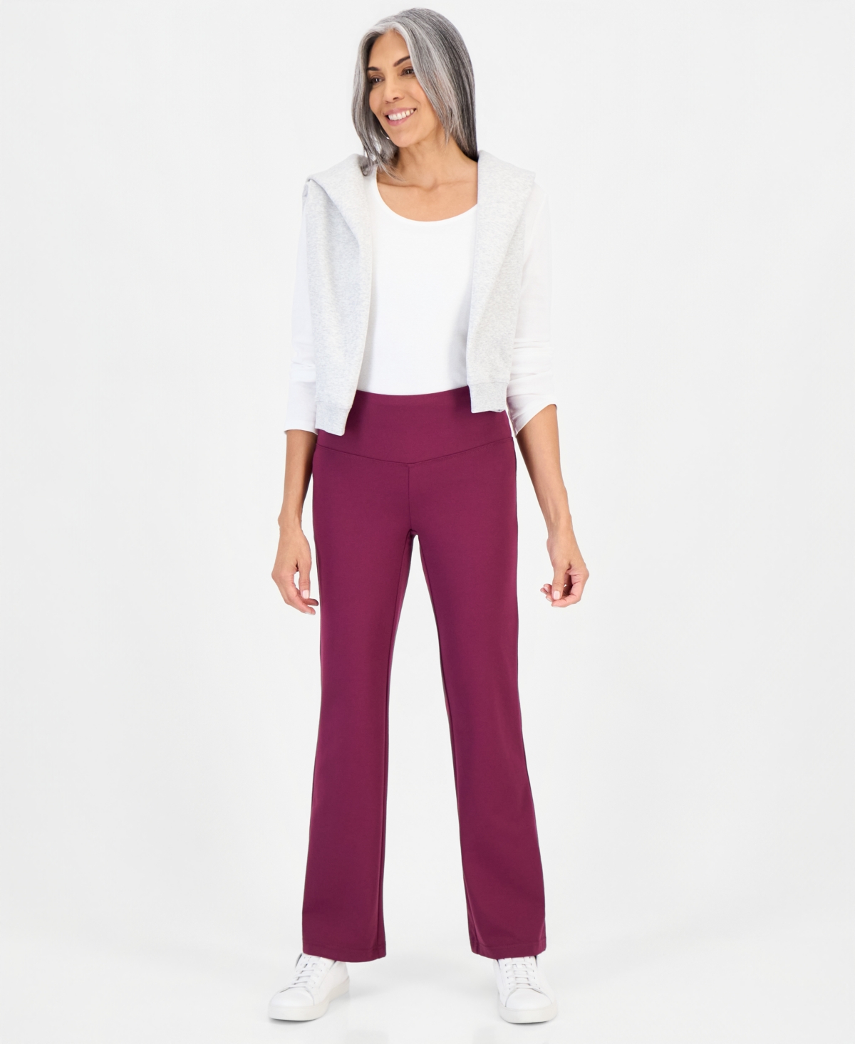 Click here for Style & Co Womens Ponte-Knit Bootcut Pants  Create... prices
