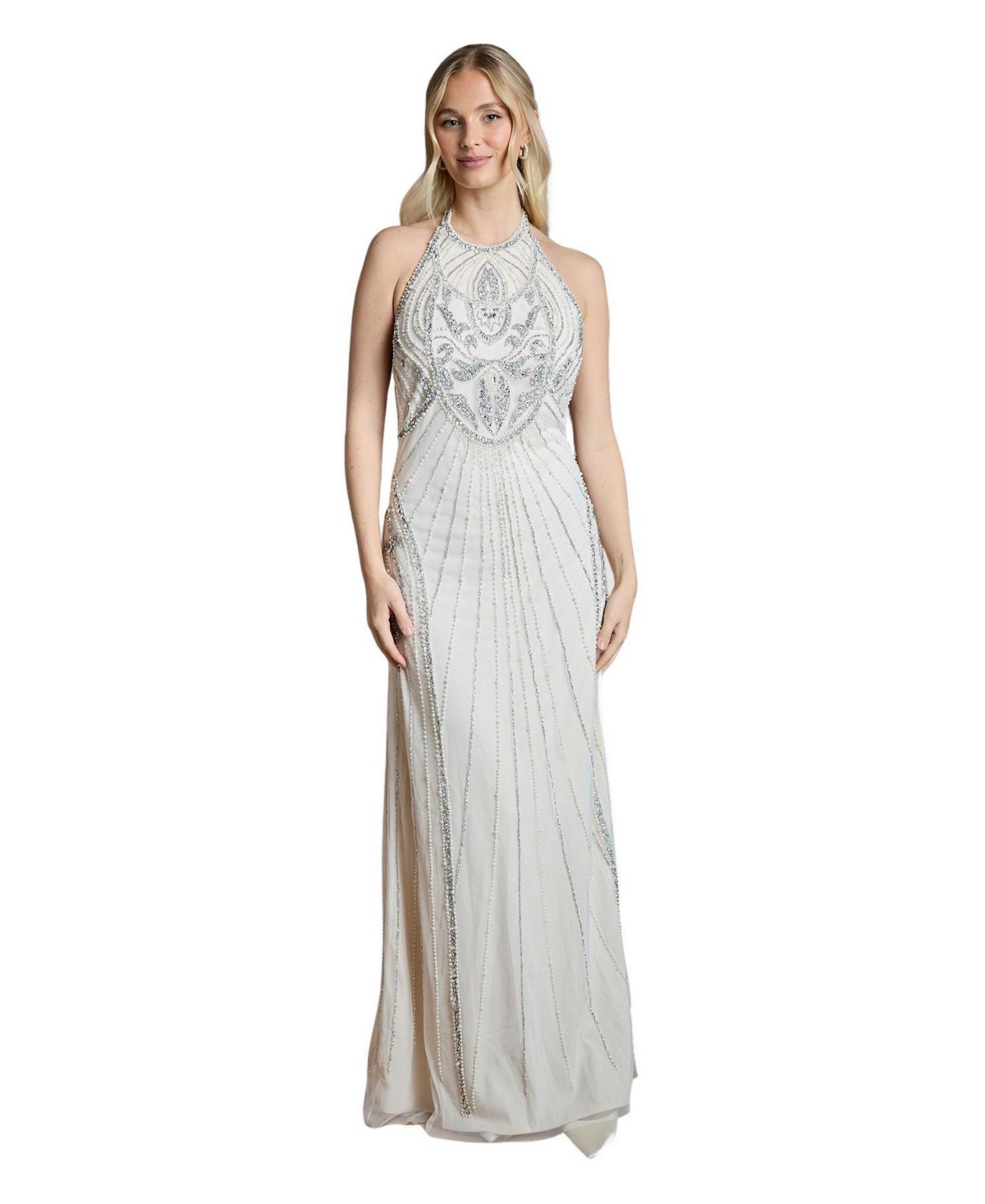 Click here for Coast Womens Embellished Halterneck Maxi Dress - I... prices