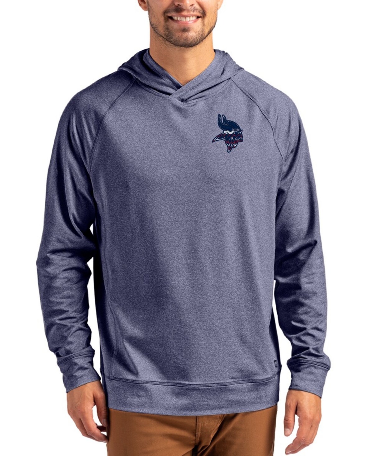 Click here for Cutter & Buck Mens Heather Navy Minnesota Vikings... prices