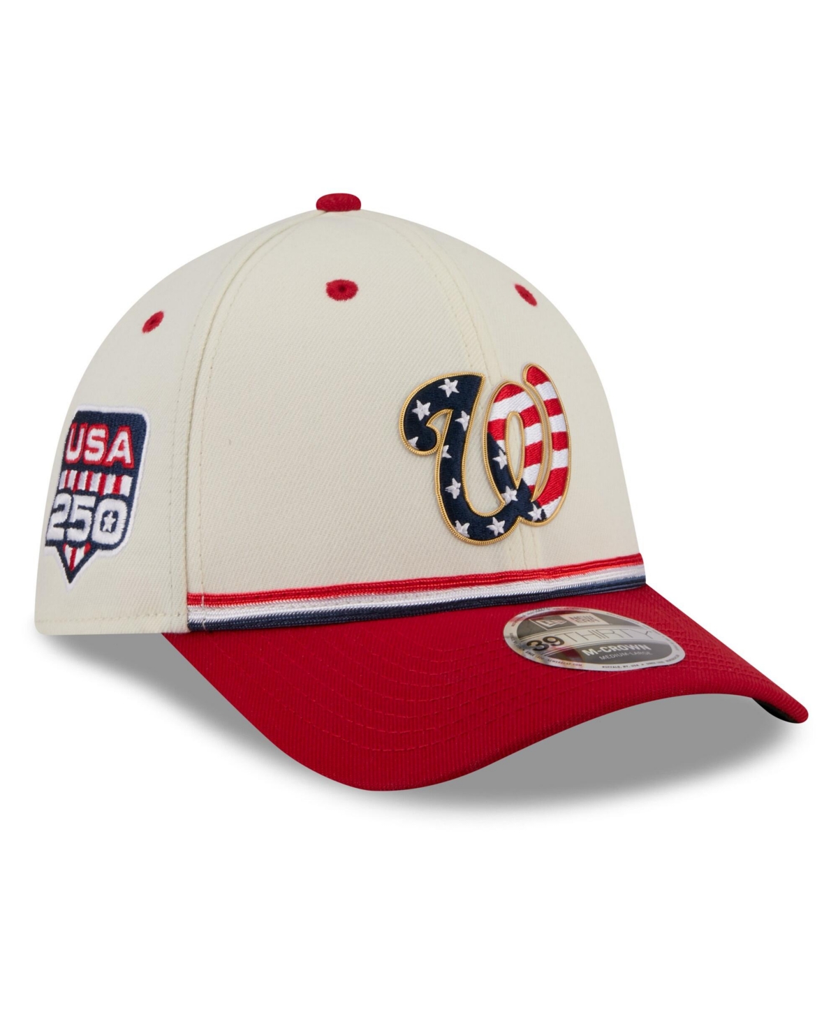 Click here for New Era Mens Cream/Red Washington Nationals Usa 25... prices