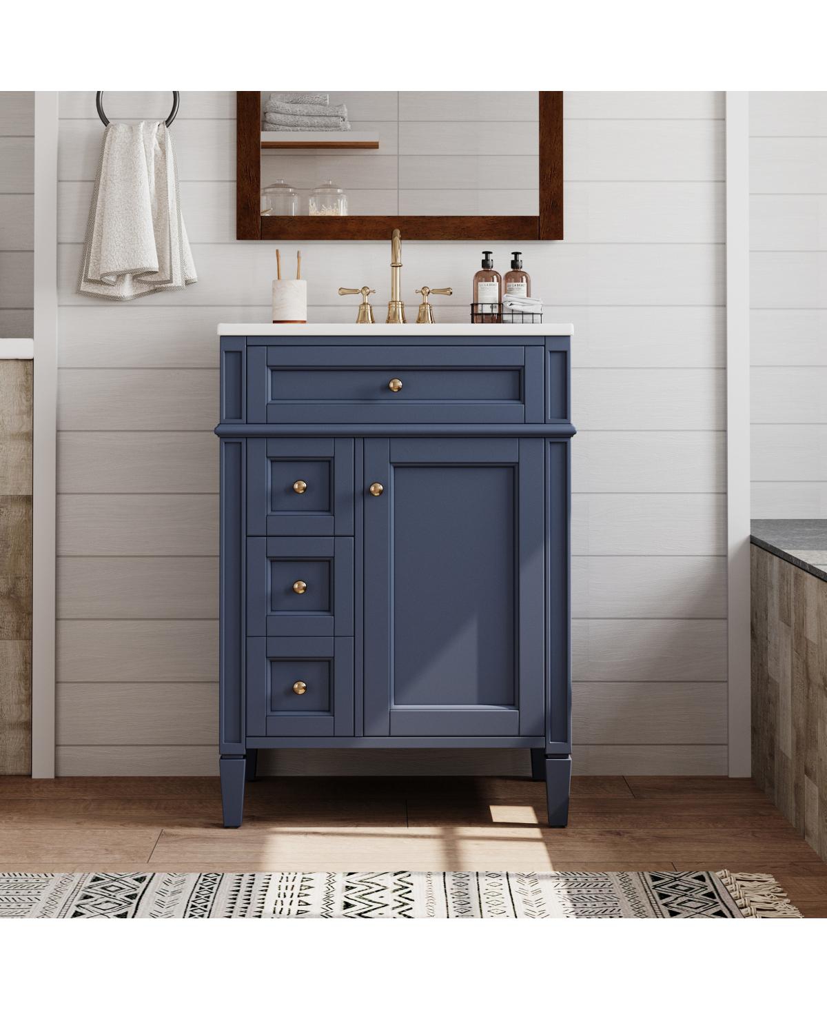 Click here for Sillysis 24 French Bathroom Vanity with Ceramic Si... prices