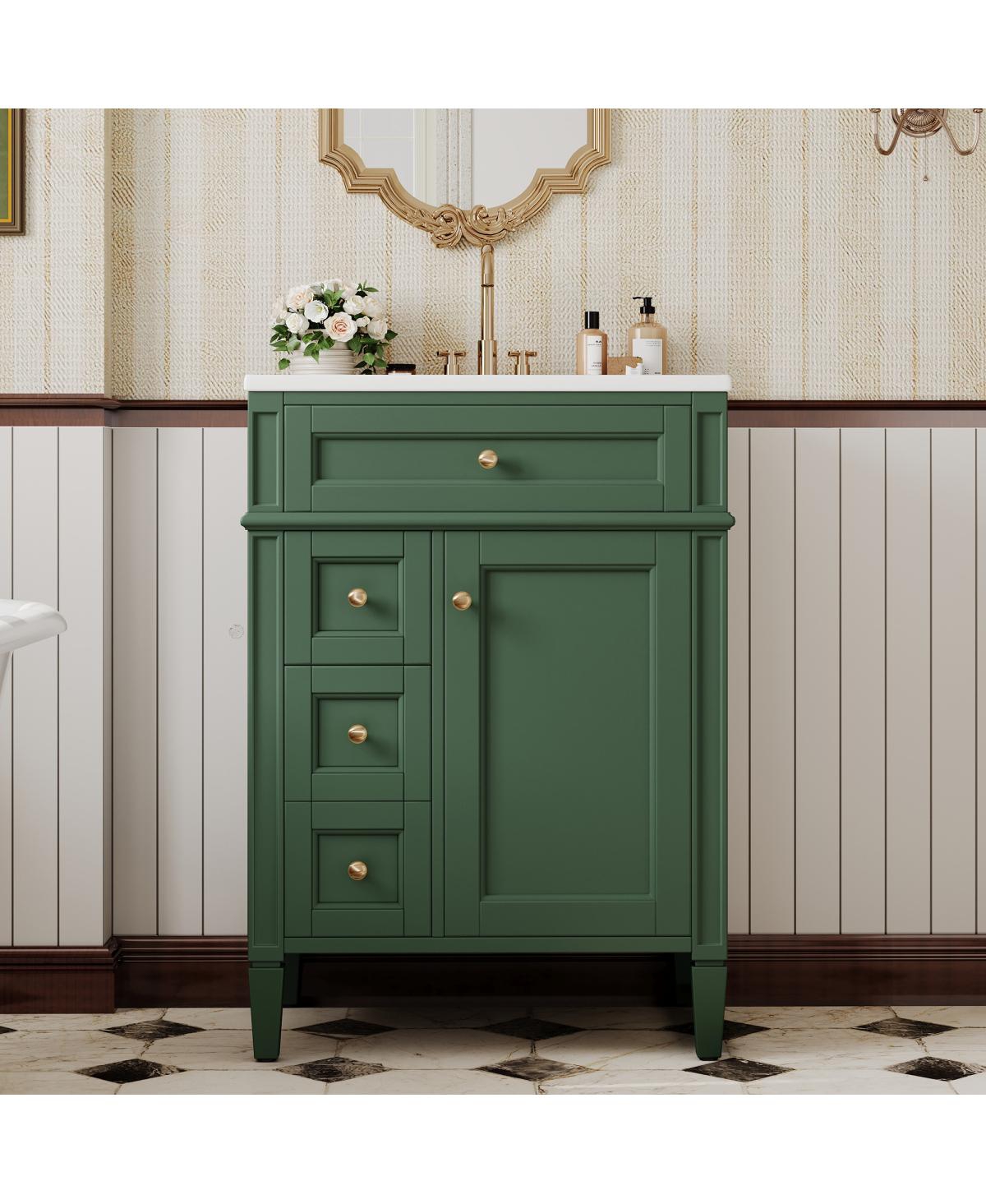 Click here for Sillysis 24 French Bathroom Vanity with Ceramic Si... prices